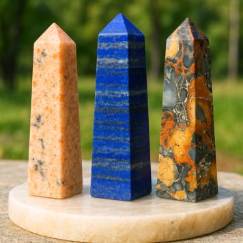 Crystal Towers Collection | Obelisk Tower Stone Designs – Gem Avenue